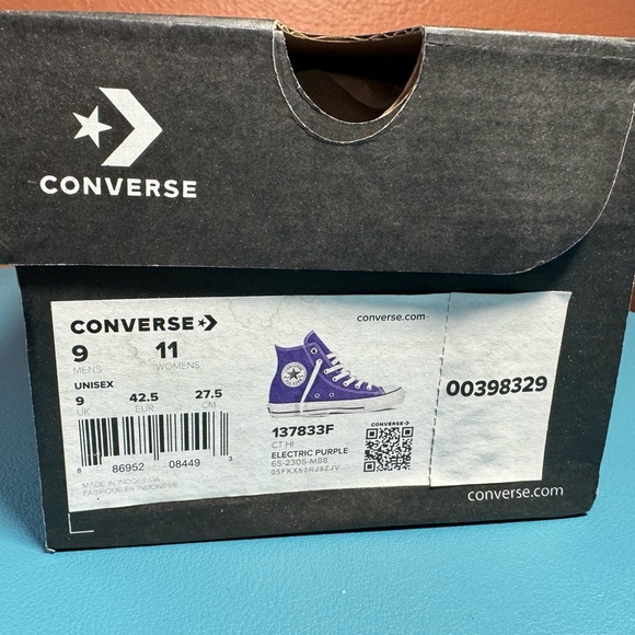 Converse | Shoes | Converse Chuck Taylor All Star Electric Purple ...